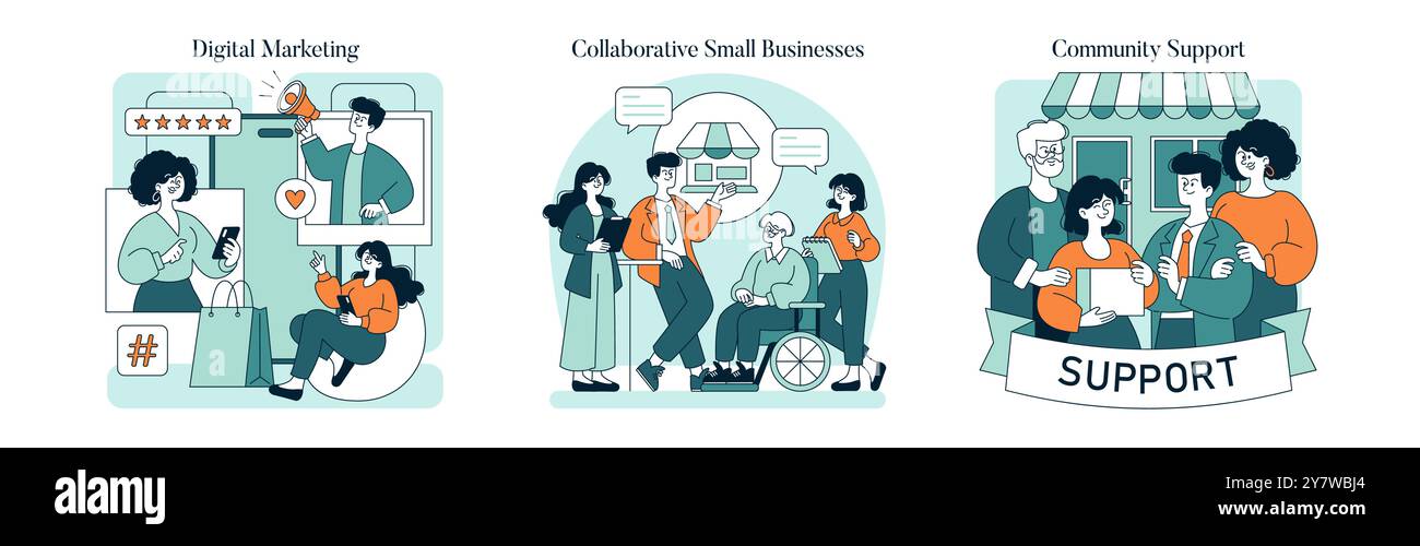 Small neighborhood shop Cut Out Stock Images & Pictures - Alamy