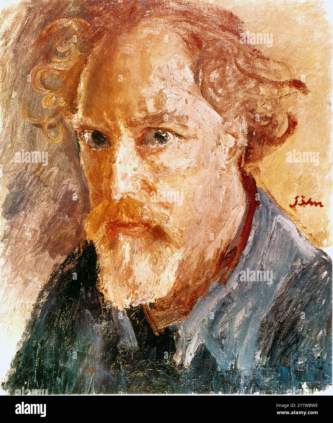 Self Portrait, c.1938 John, Augustus Edwin (1878-1961) Location Private ...