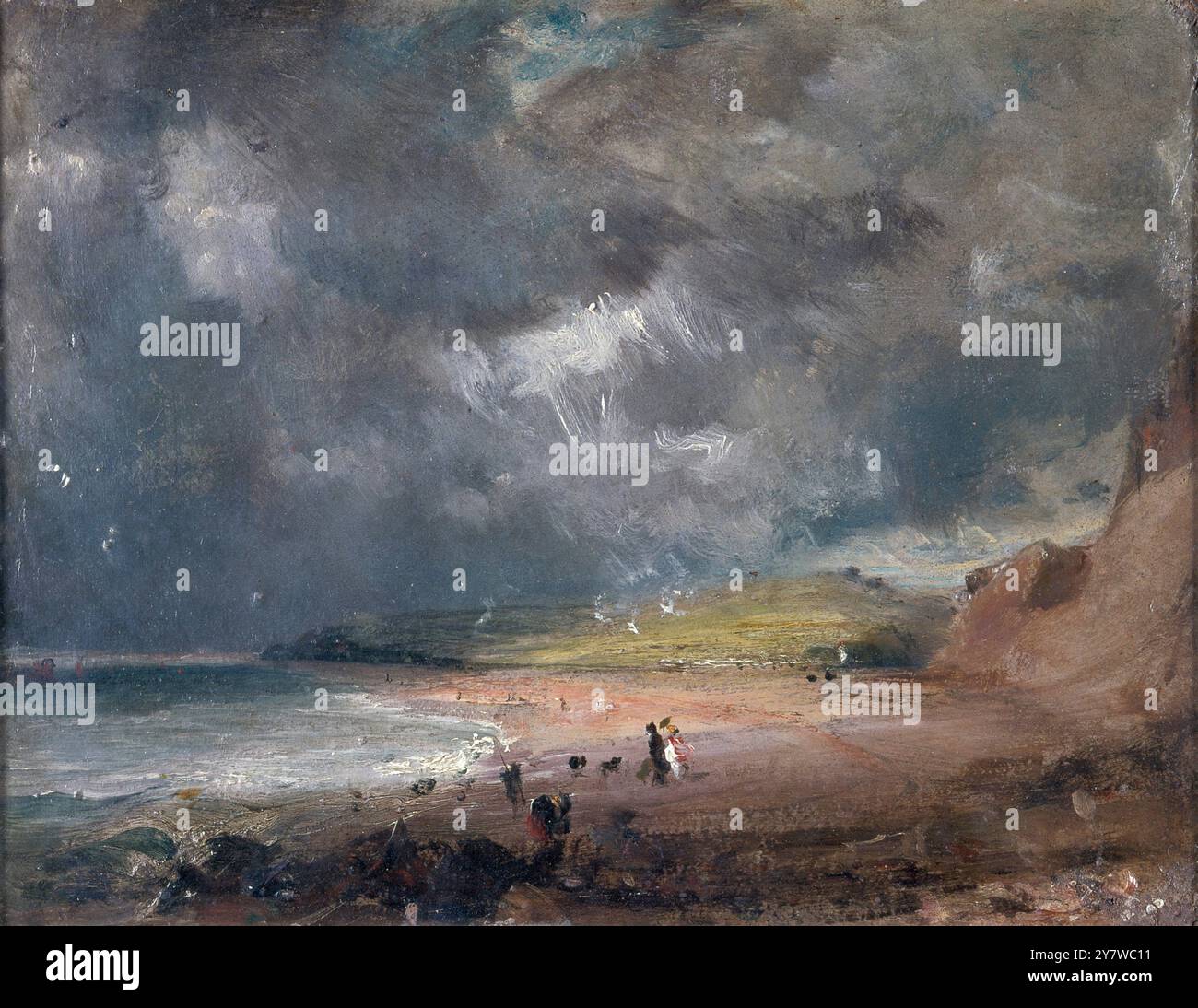 Weymouth Bay by John Constable - John Constable (June 11, 1776 - March ...