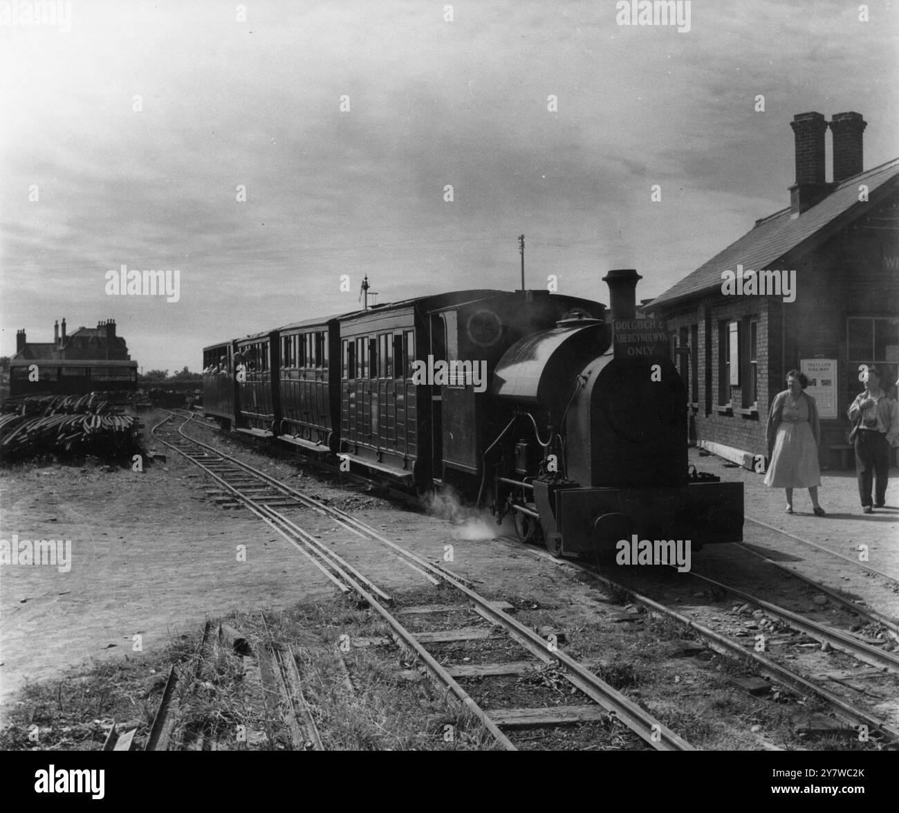 The Talyllyn railwayWales 1955 Stock Photo - Alamy