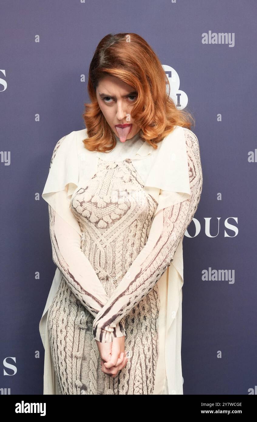 Luna Carmoon arriving at the BFI fundraising Luminous gala, at the ...