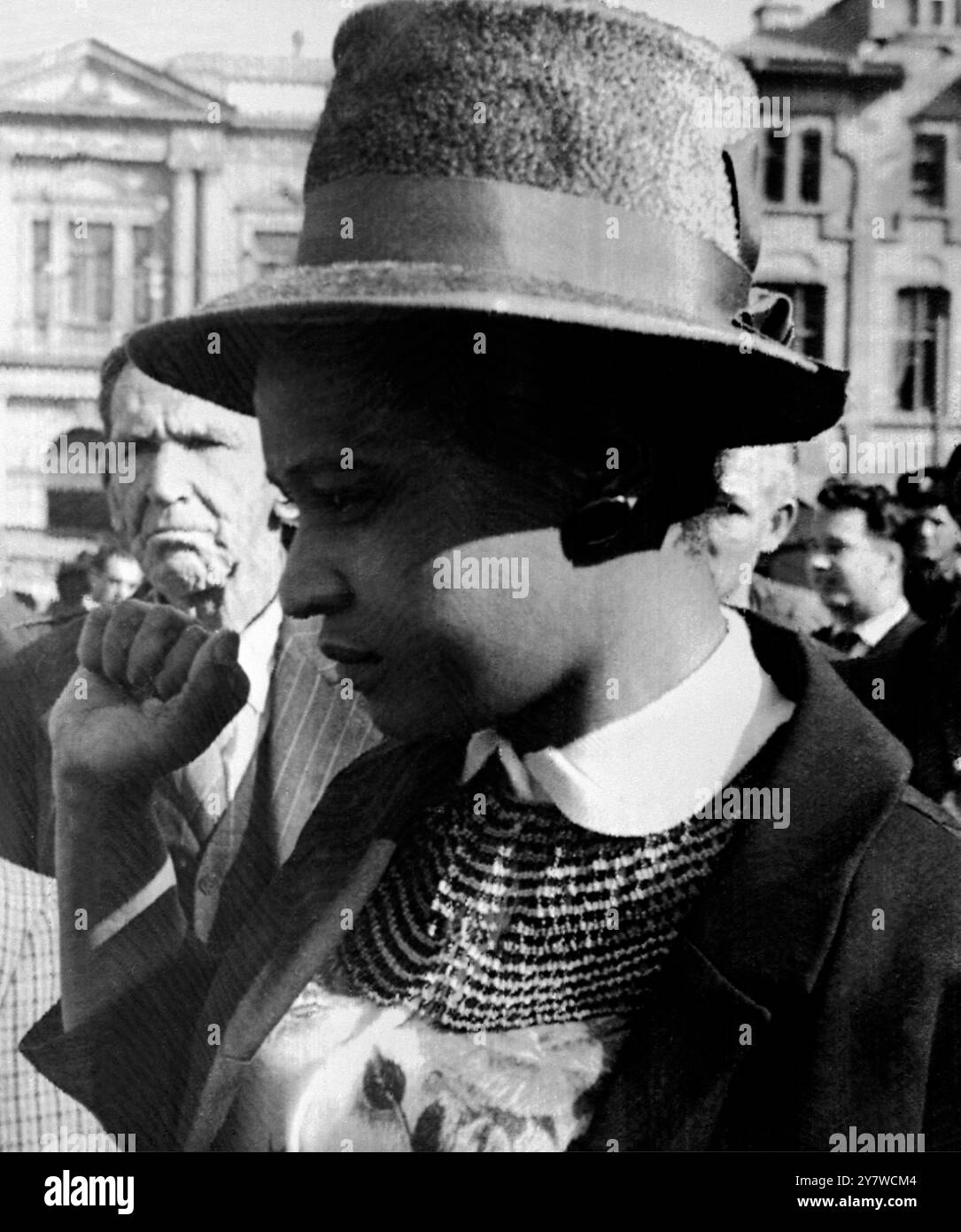 Pretoria , South Africa :Mrs Winnie Mandela , wife of Nelson Mandela ...