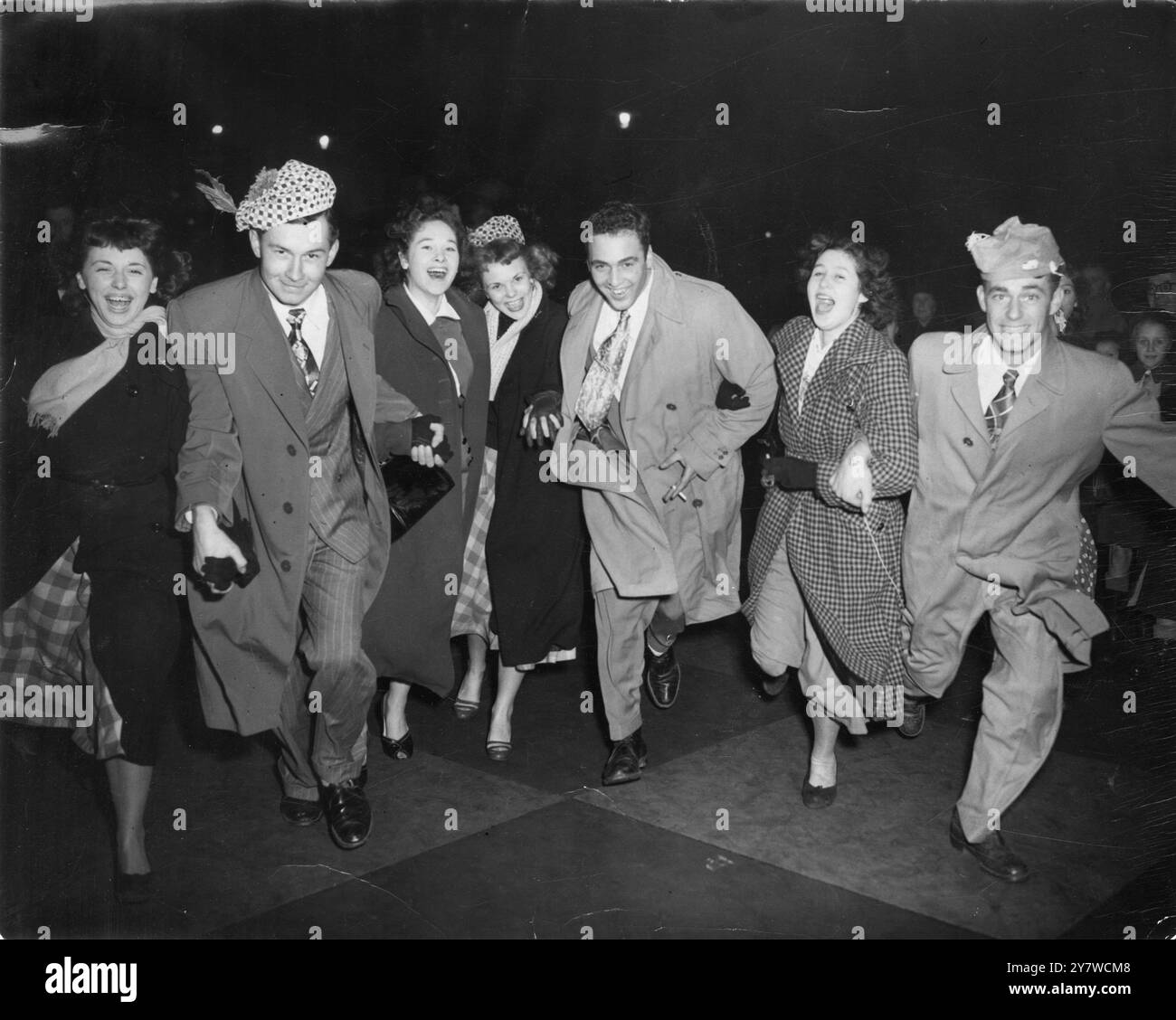 Happy new year hands Black and White Stock Photos & Images - Alamy