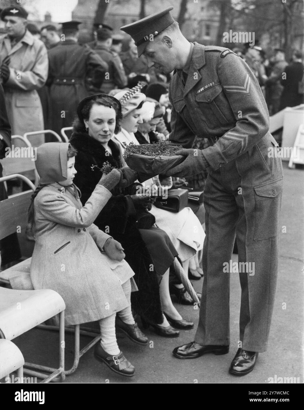 CAPTAIN'S DAUGHTER GETS HER SHAMROCK - Six-years-old ODILE ROONEY ...