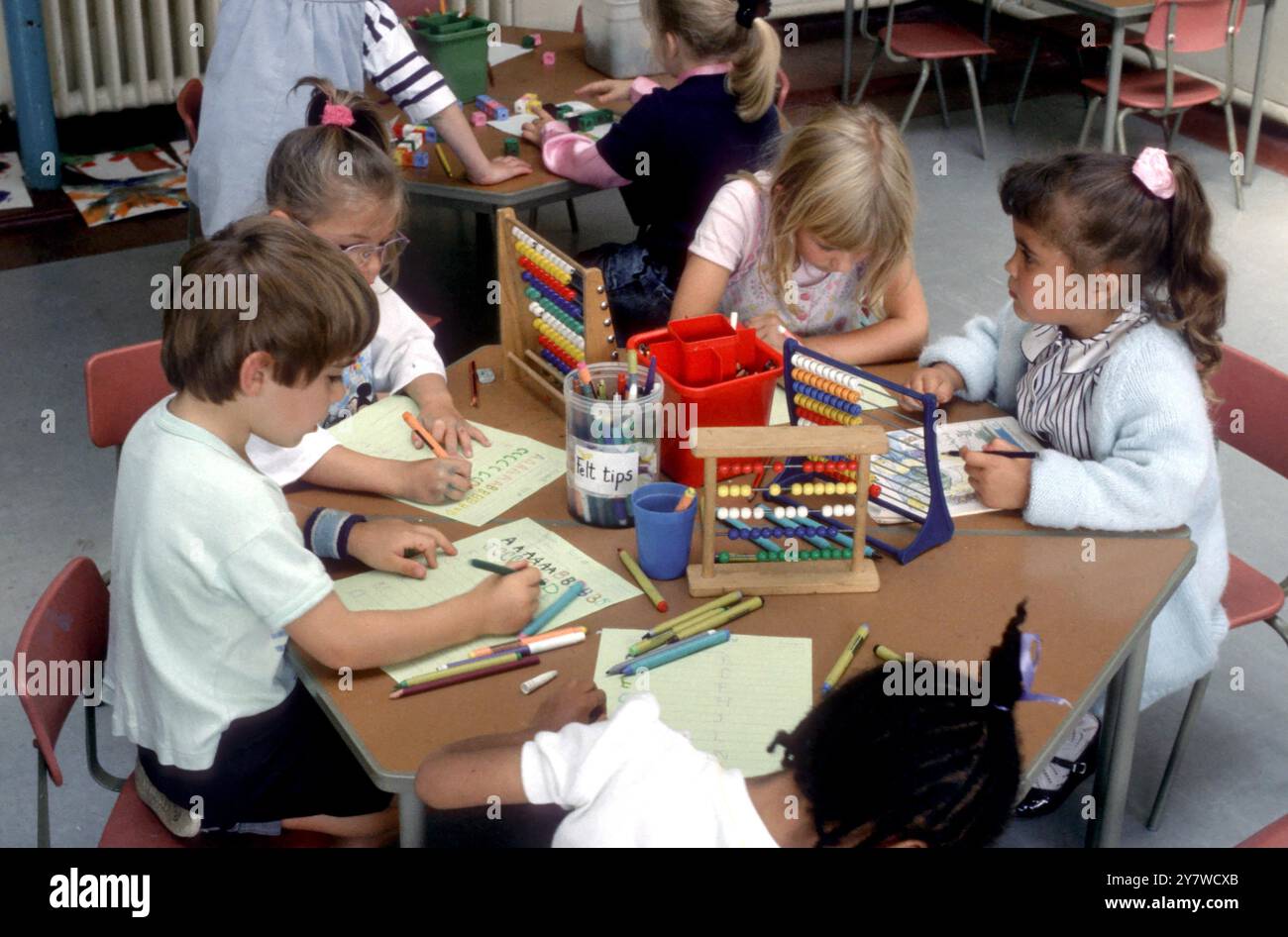 Primary school, the nursery class Stock Photo - Alamy