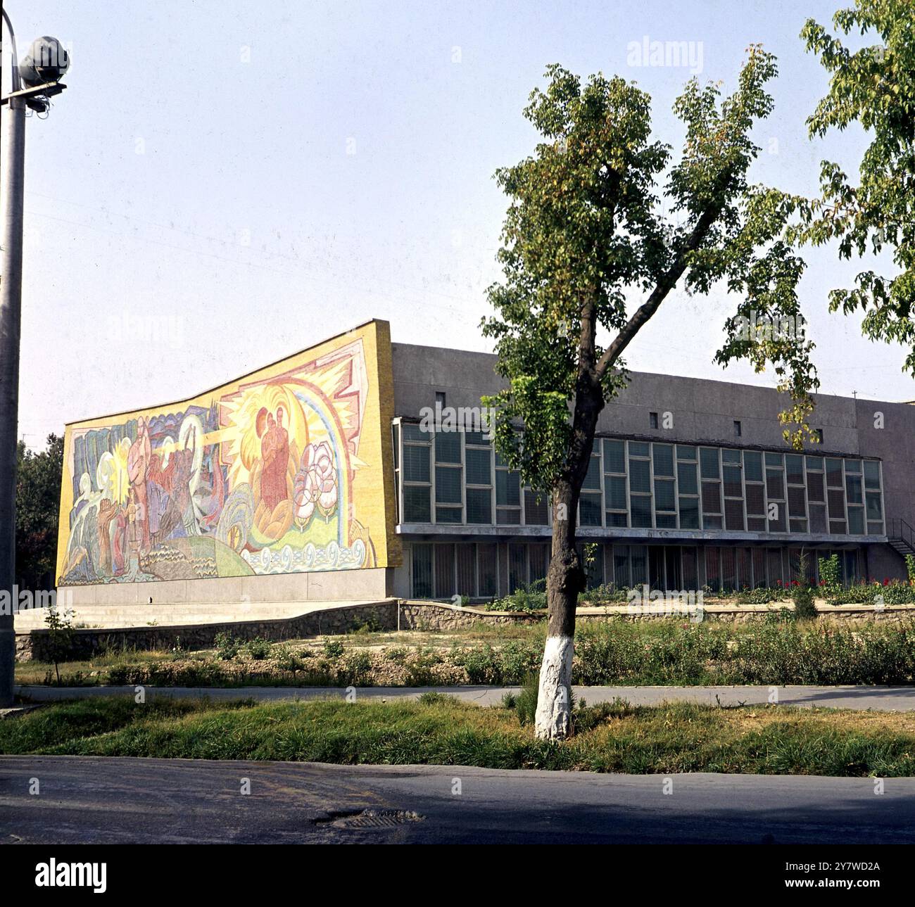 USSR Uzbekistan Tashkent School built to Replace earthquake damage ...