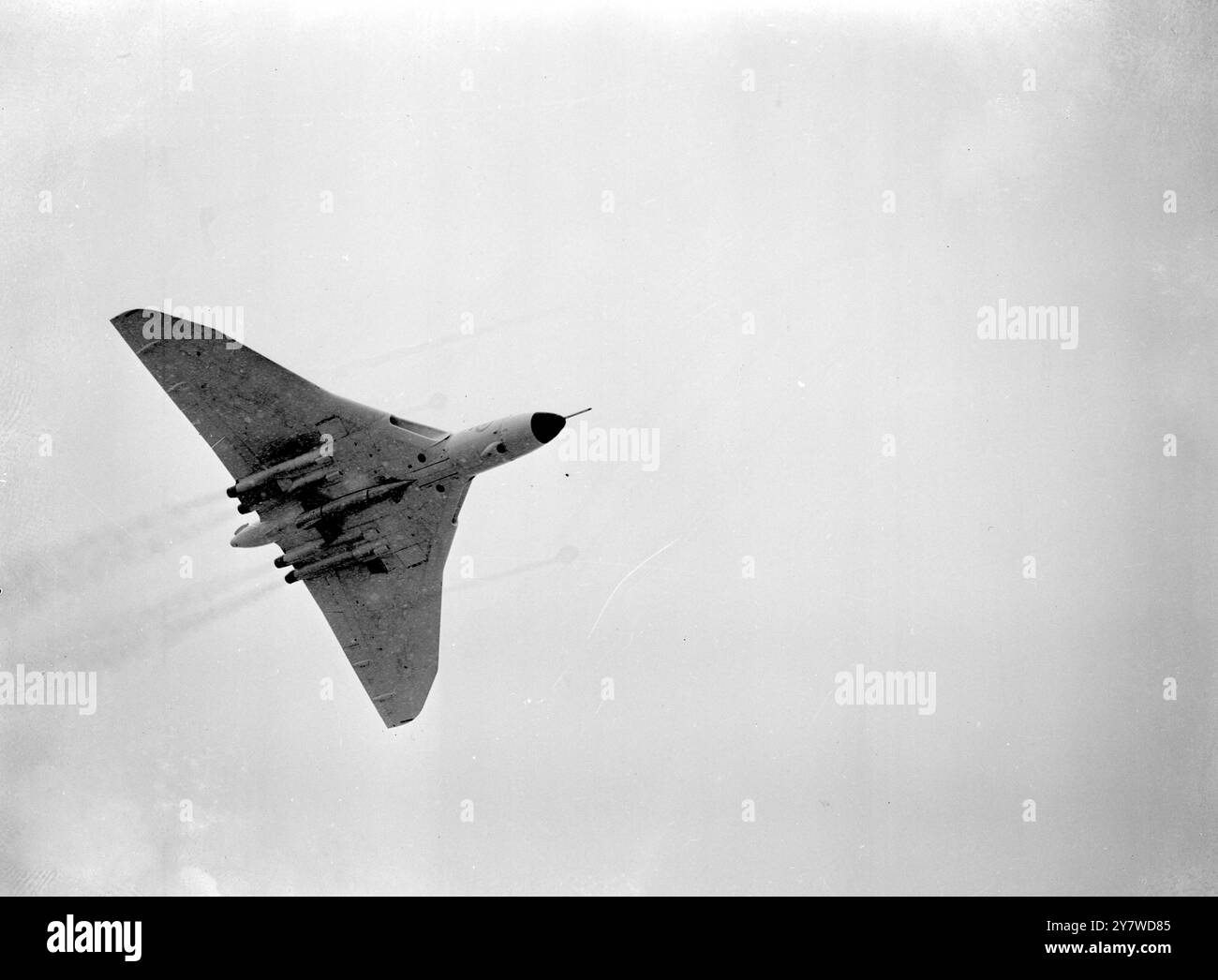 Scampton, Lincs. England: A Vulcan Mark 2 Bomber of 617 Squadron the ...
