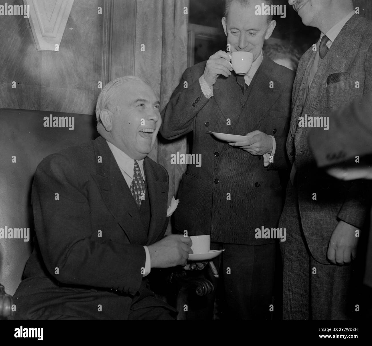 Mr spyros skouras meets the press hi-res stock photography and images ...