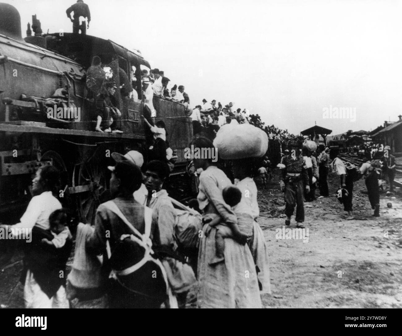 The South Korean town of Suwon , strategic air base , has fallen into ...