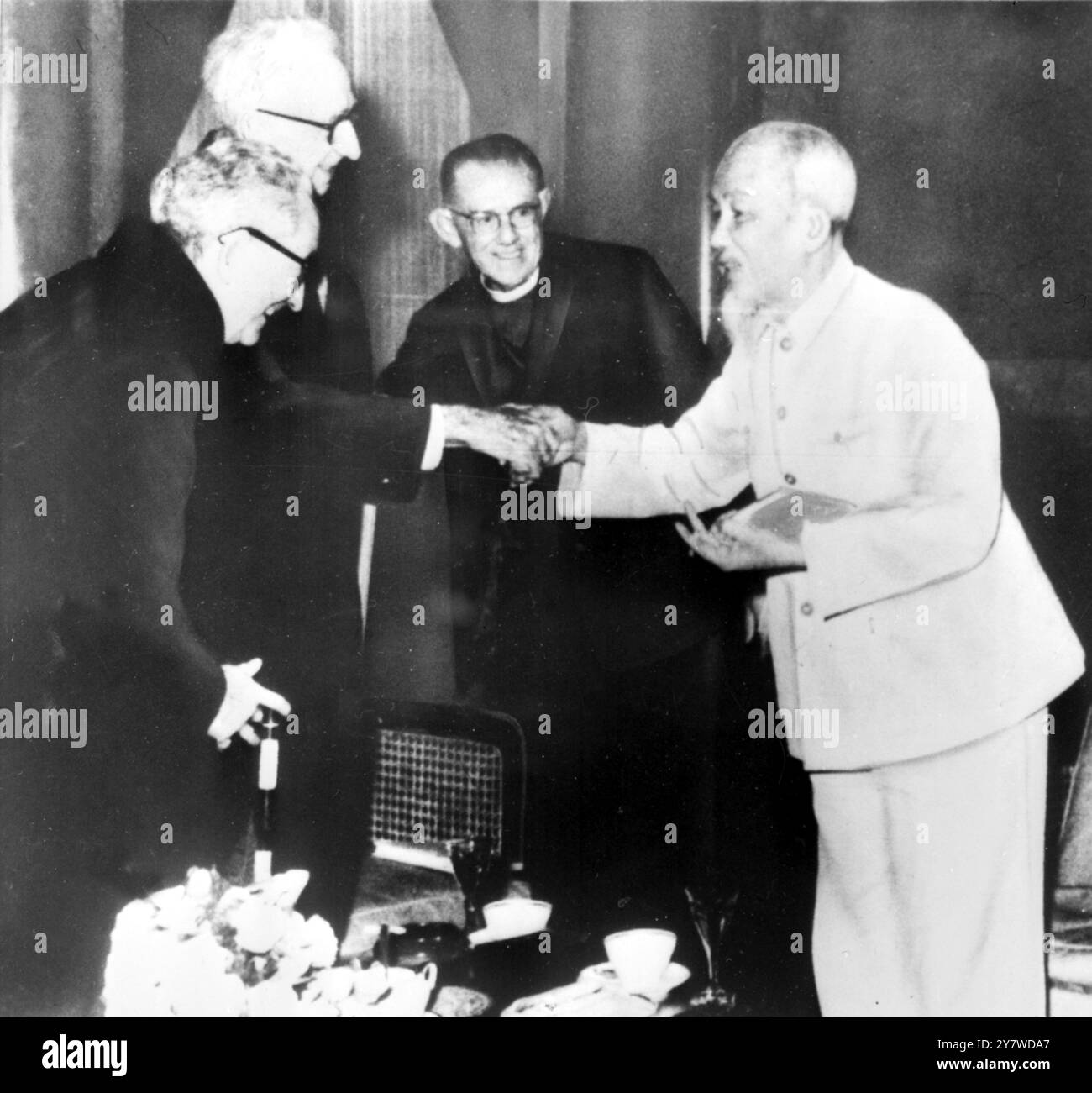 Hanoi, North Vietnam In its photo carried to London by the three ...