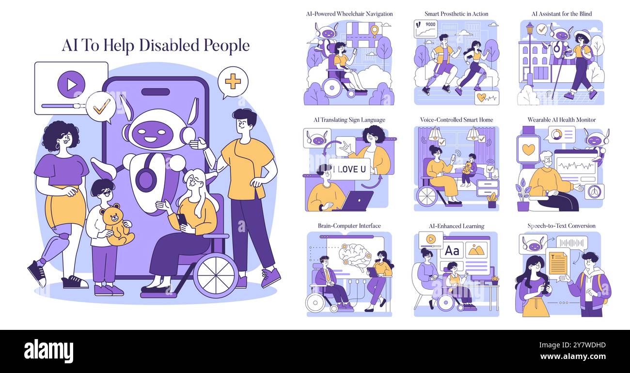 Ai Assistance For The Disabled Set Diverse Applications Of Ai Boosting Accessibility