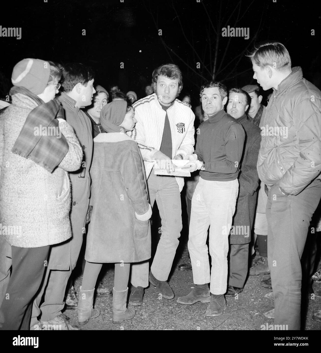Grenoble , During the Monaco -Chambery - Monaco Alpine night - lap of ...