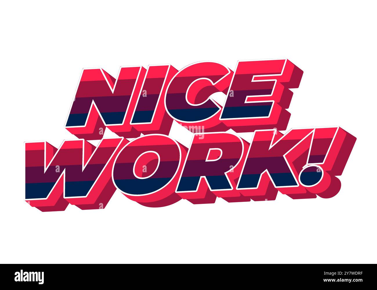 Nice work. Text effect design in 3D style with eye catching colors ...