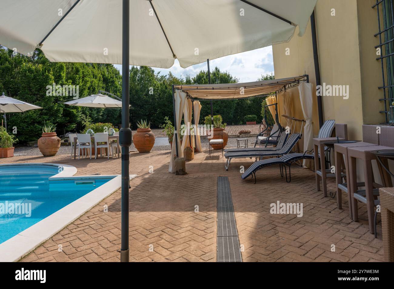 Villa Bell'acqua, mantova, Goito, Lombardia ,italy Stock Photo - Alamy