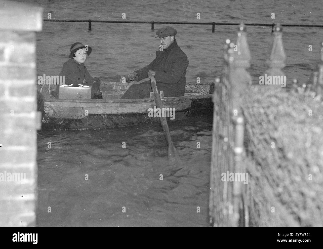 Roads at Putney were flooded to considerable depth owing to an ...