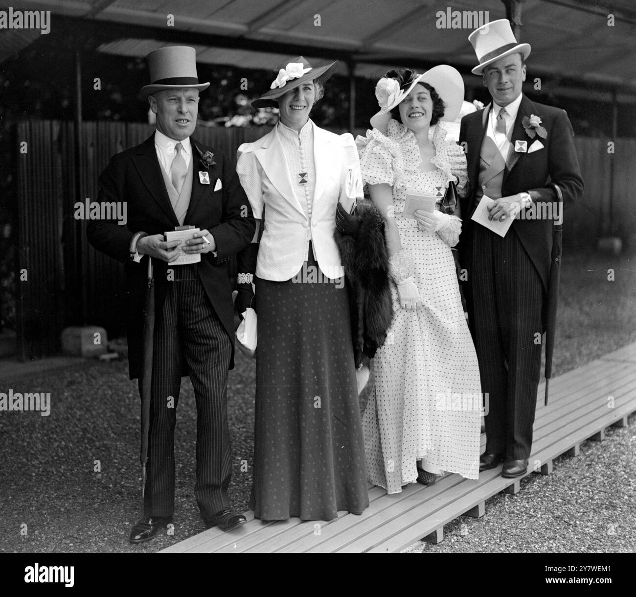 At the Royal Ascot race meeting - Mr and Mrs Whittaker , Miss Betty ...