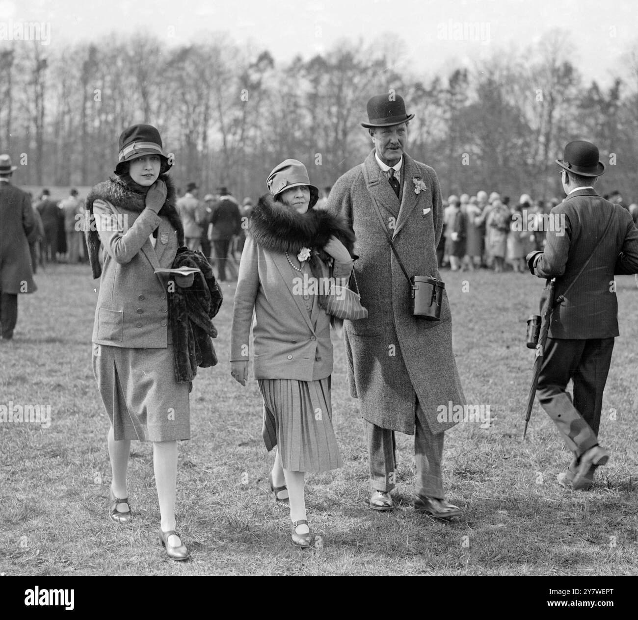 Epsom Spring Race Meeting at Epsom racecourse . Sir George and Lady ...