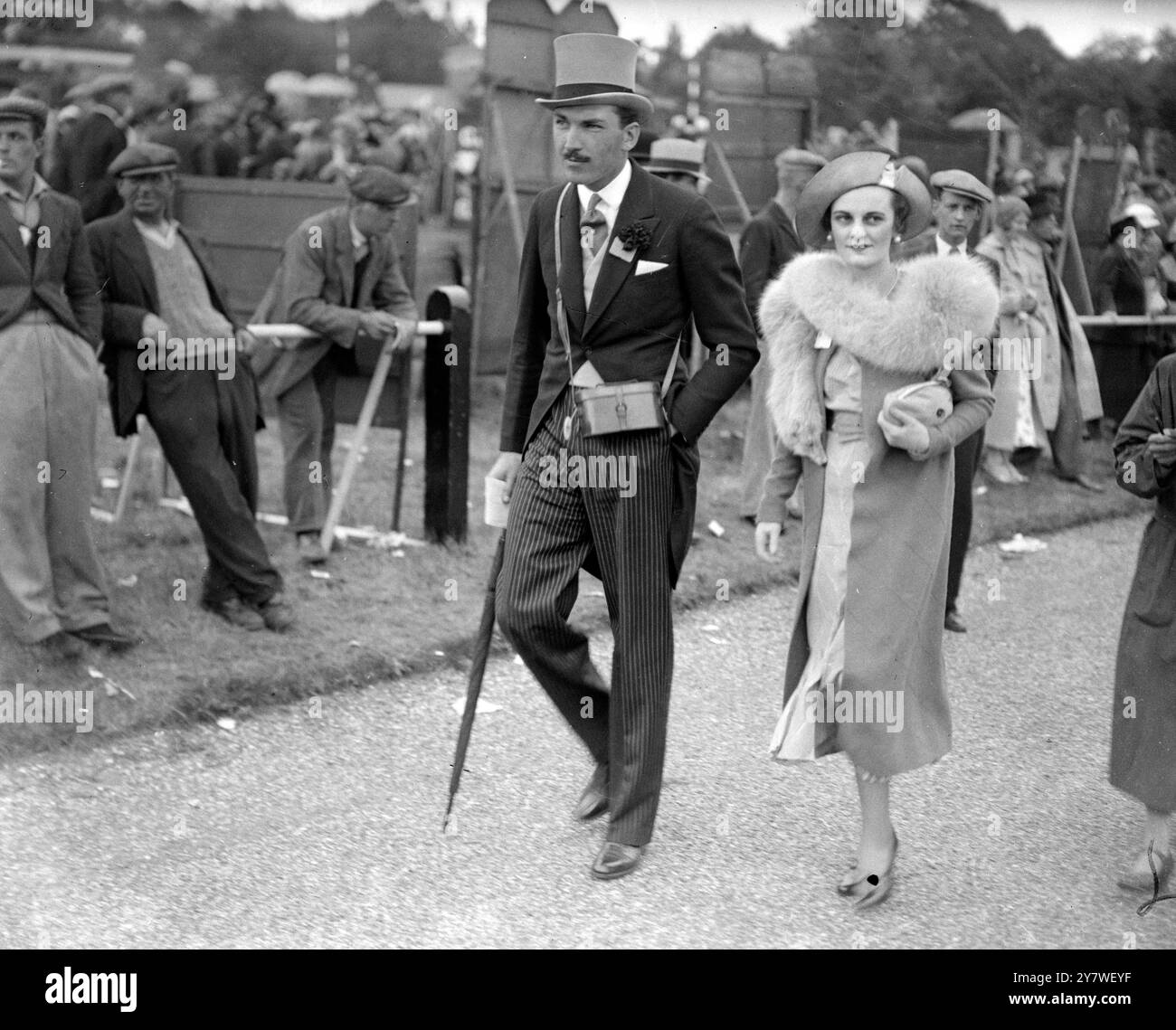 The Royal Ascot race meeting . Mr Stanley Carr and Mrs Charles Sweeney ...
