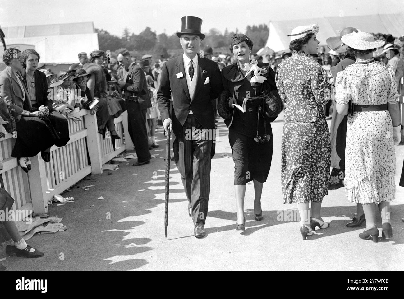 At the Royal Ascot race meeting - Captain Lex Wilson and Lady ...