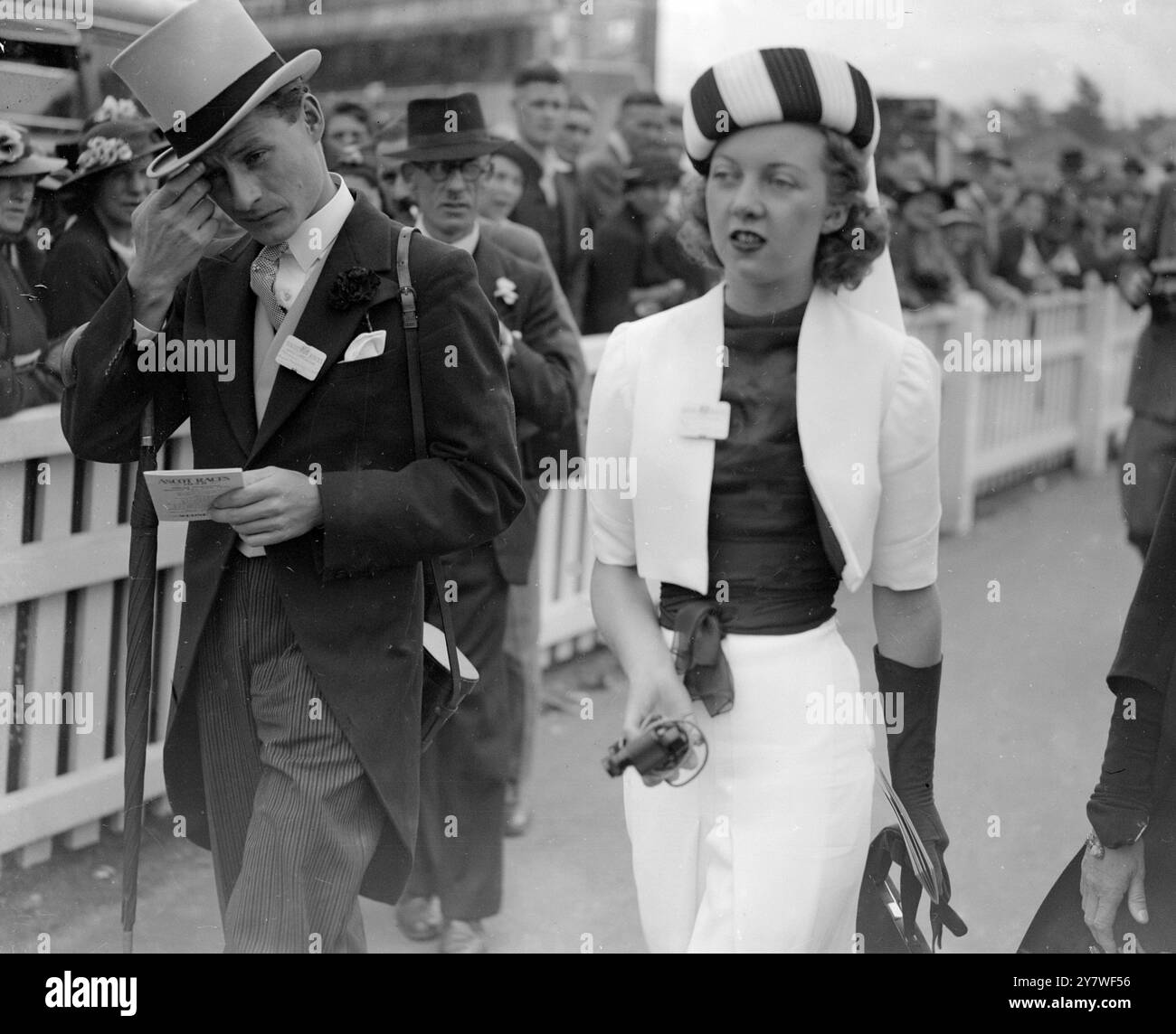 Fashion at the Royal Ascot race meeting , 2nd Day . Miss Mary Hall ...