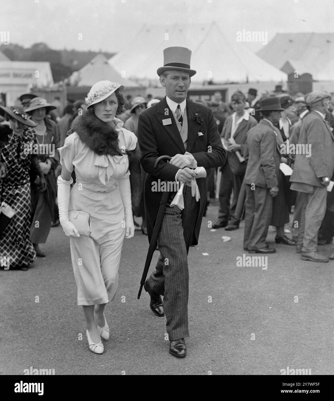 At the Royal Ascot race meeting , Mr and Mrs Terence Craig . 19 June ...