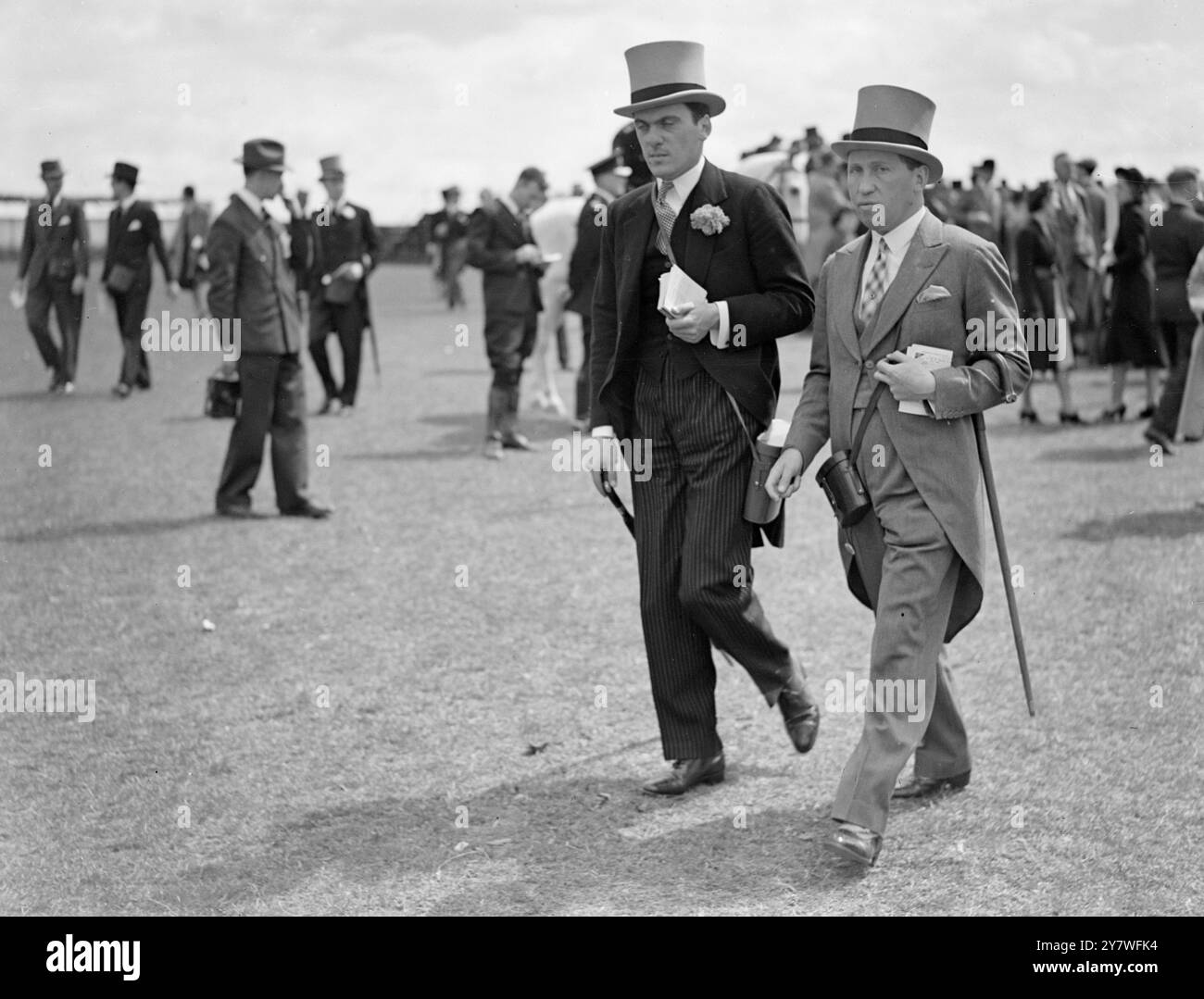 " Oaks " Day at Epsom Racecourse , Surrey . Lord Dufferin and Ava and ...