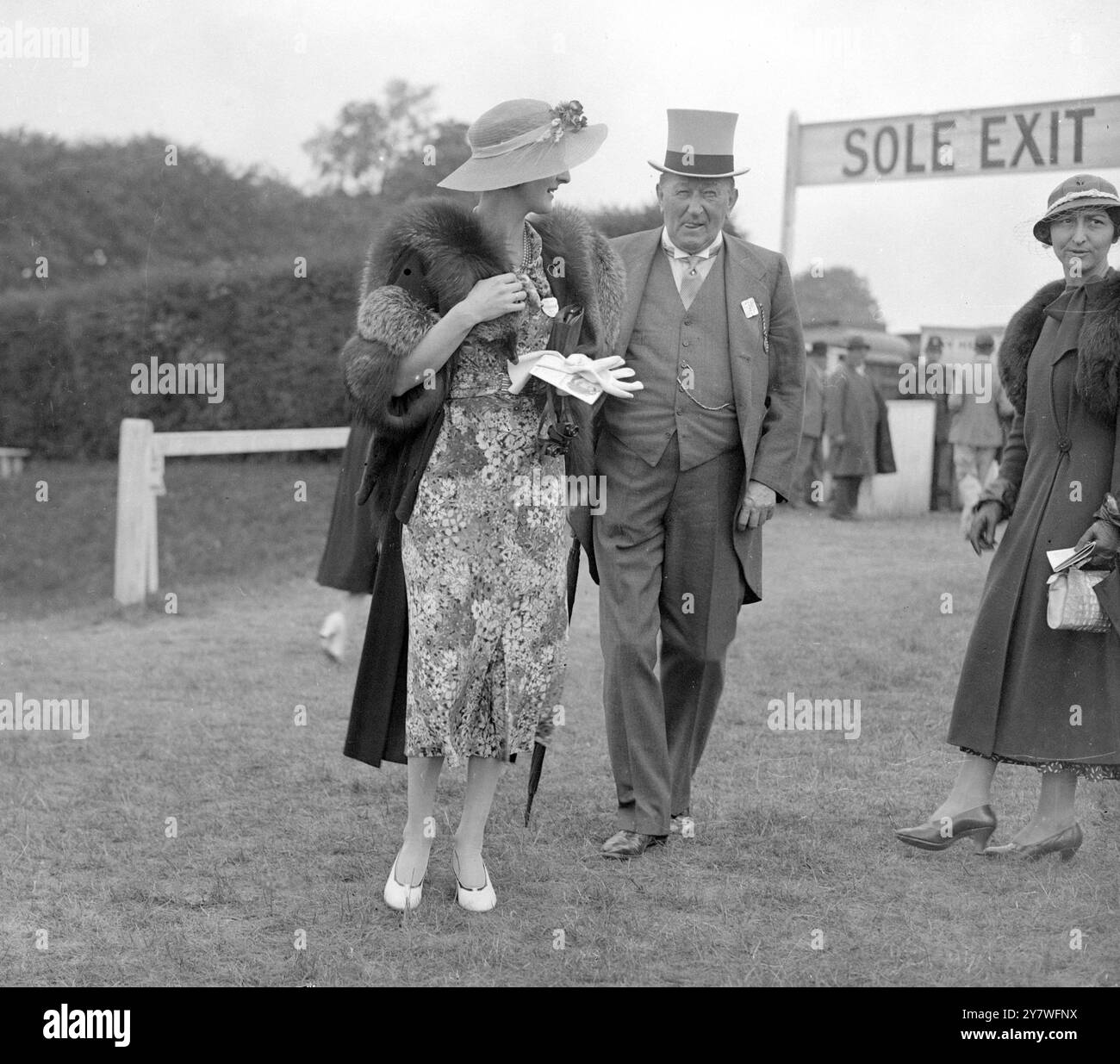 " Ladies Day " at Epsom Racecourse . Lord Illingworth . 8 June 1934 ...