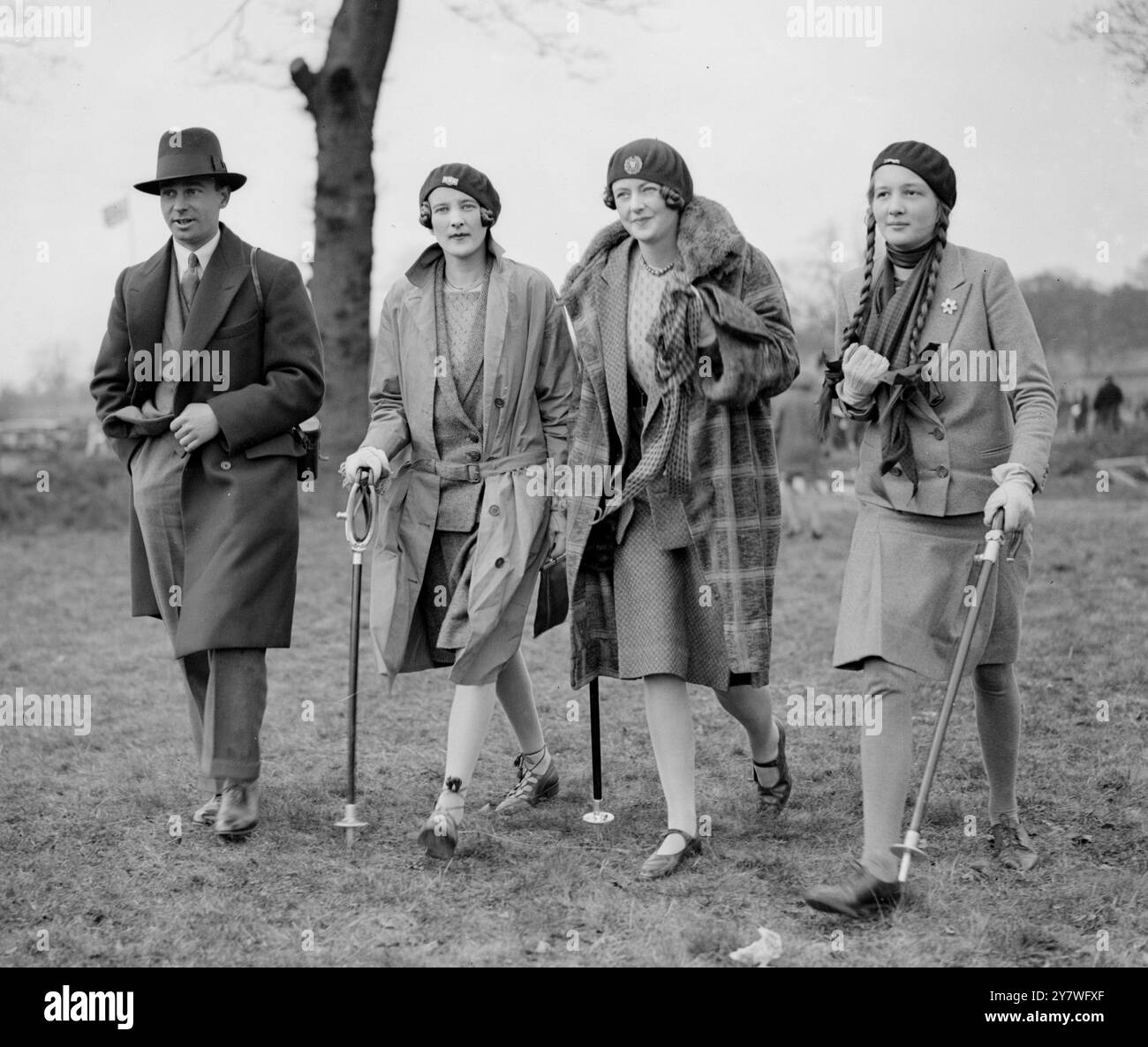 Garth Point To Point at Ashridge Wood . Mr A Coates , Miss Peggy ...