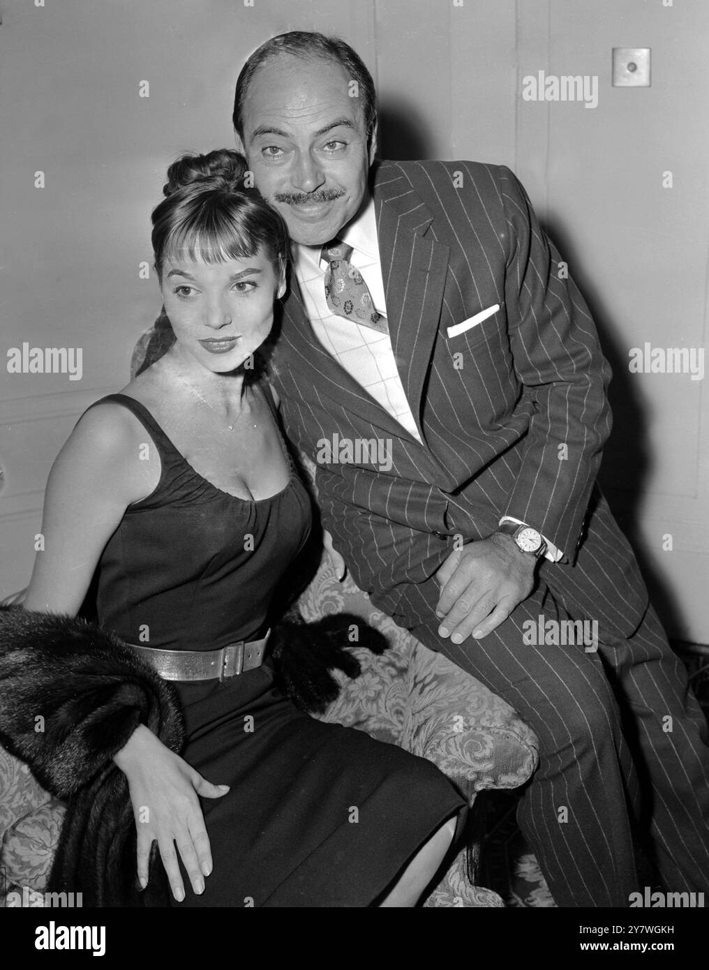 London : In London to make a new British film are lovely 21 year old ...