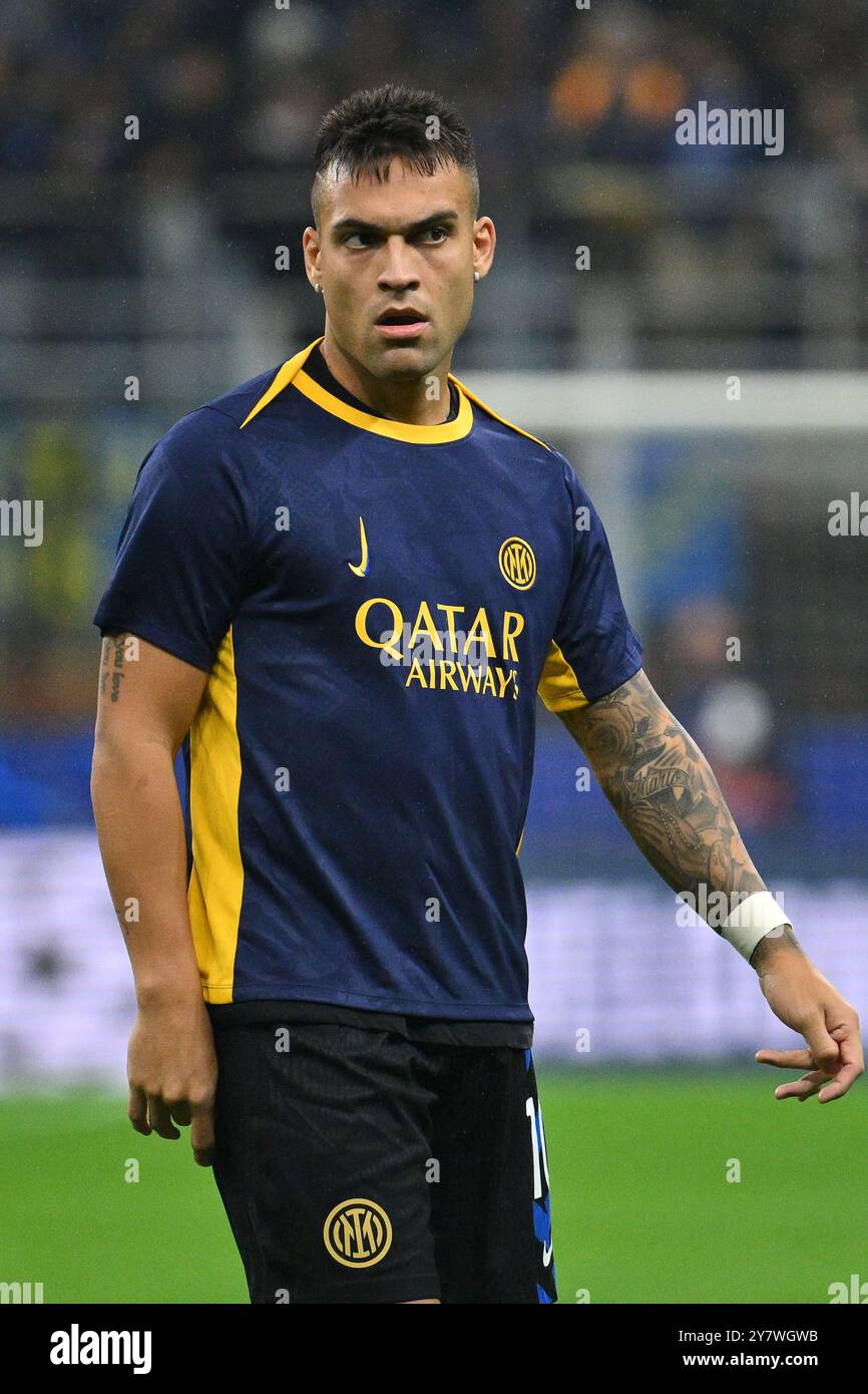 Lautaro Martinez of F.C. Inter during the UEFA Champions League 2024/25 ...