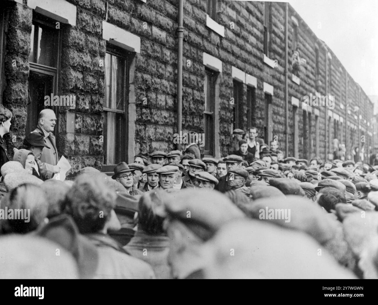 Easington Colliery , Durham : Easington pit disaster - Mr Sam Watson ...