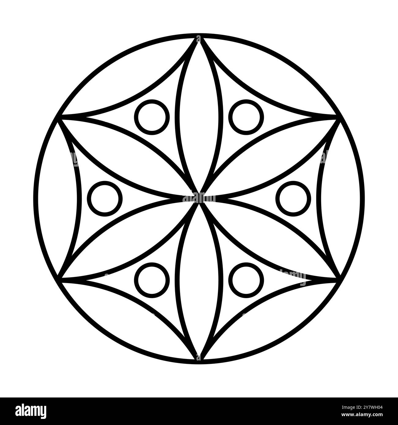 A gold ornament Black and White Stock Photos & Images - Alamy