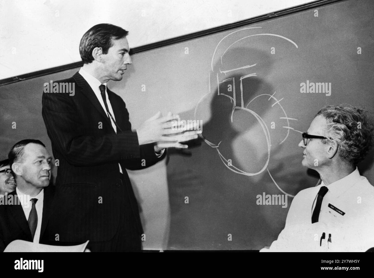 Heart specialist , Dr Christian Barnard explains how he performed the ...