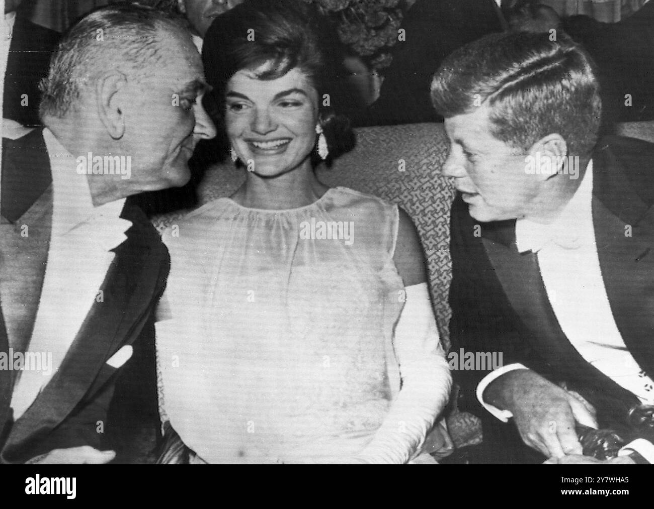 Mrs Jacqueline Kennedy is the centre of attention at the Inaugural ball ...
