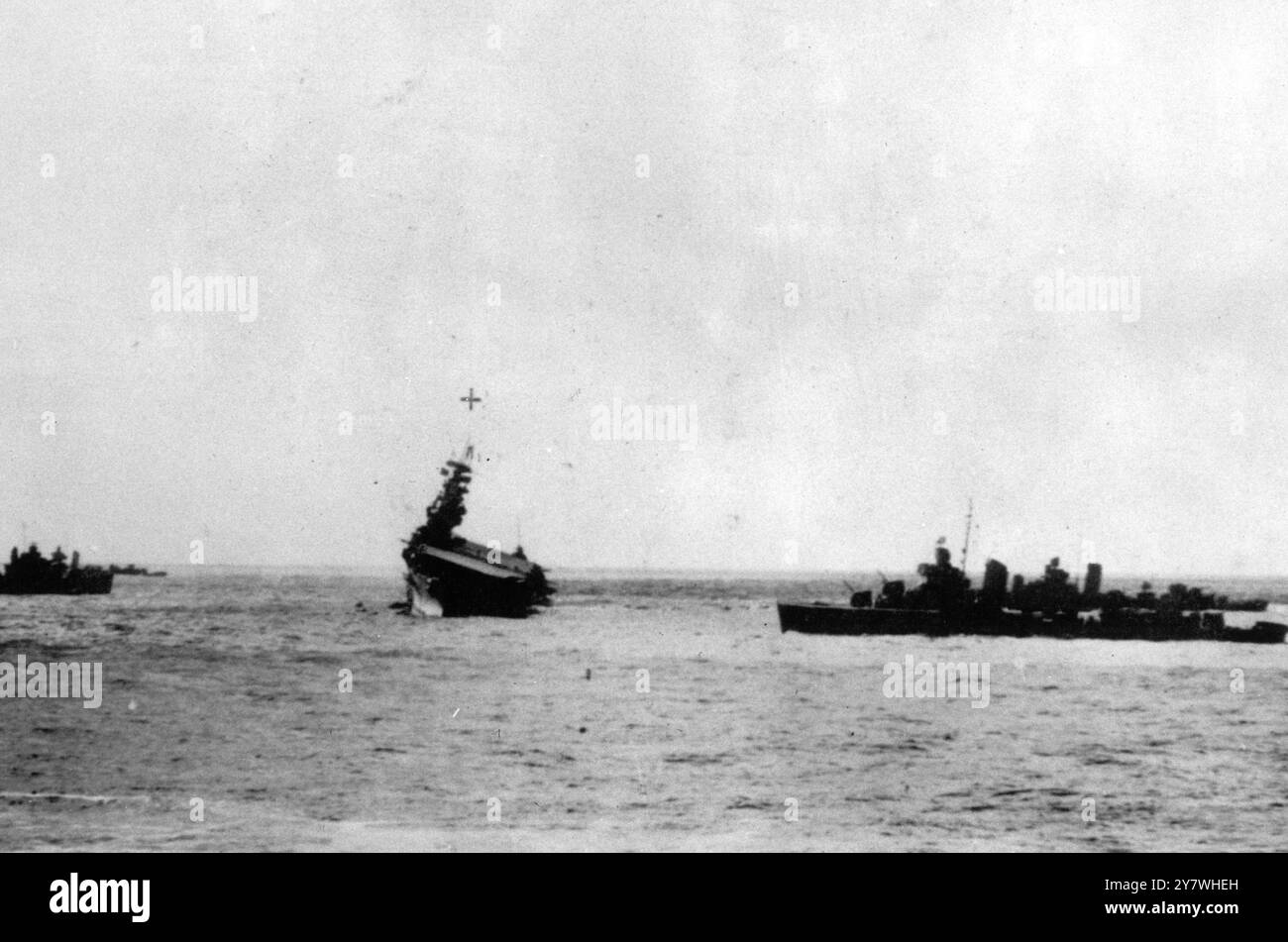 Battle midway carrier Black and White Stock Photos & Images - Alamy
