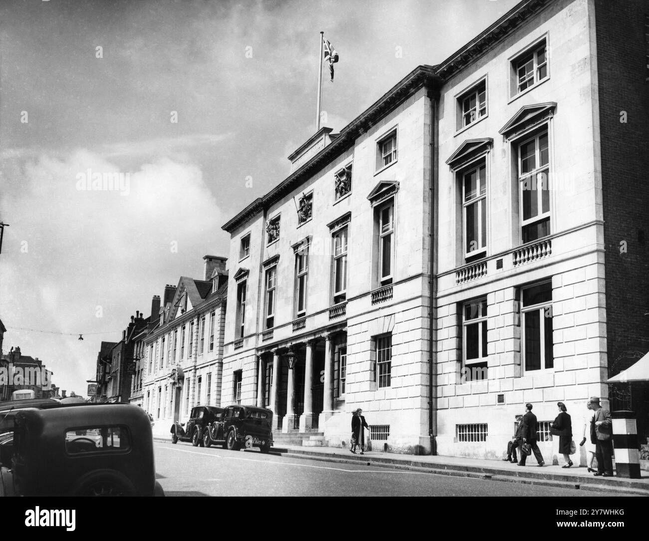 The sussex assize court at lewes. Black and White Stock Photos & Images ...