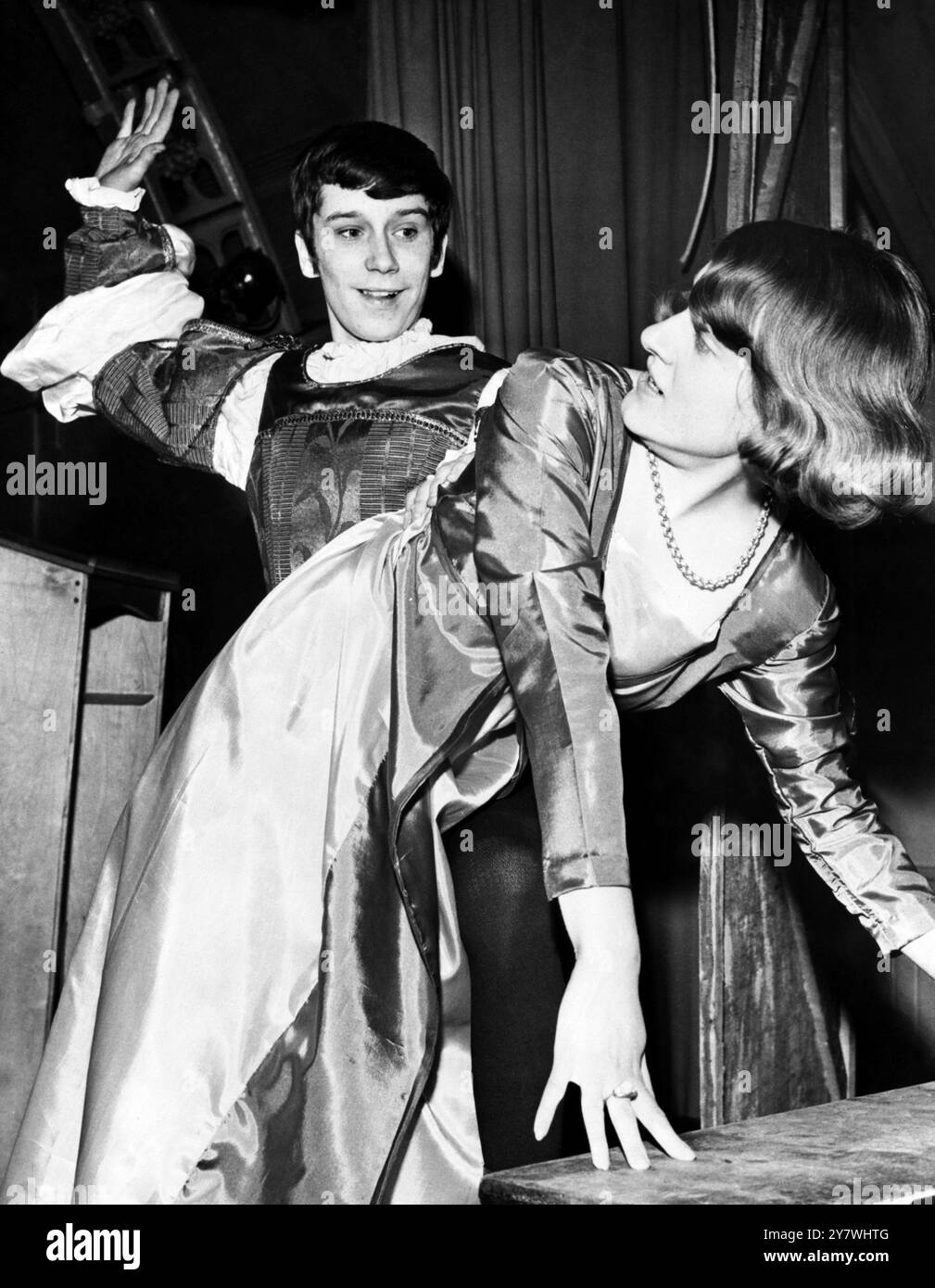 Fifteen year old Kevin Gamble is seen here giving his English teacher ...