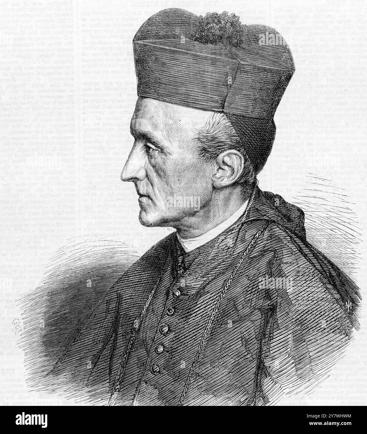 Reverand Henry Edward Manning appointed Cardinal in the Roman Catholic ...