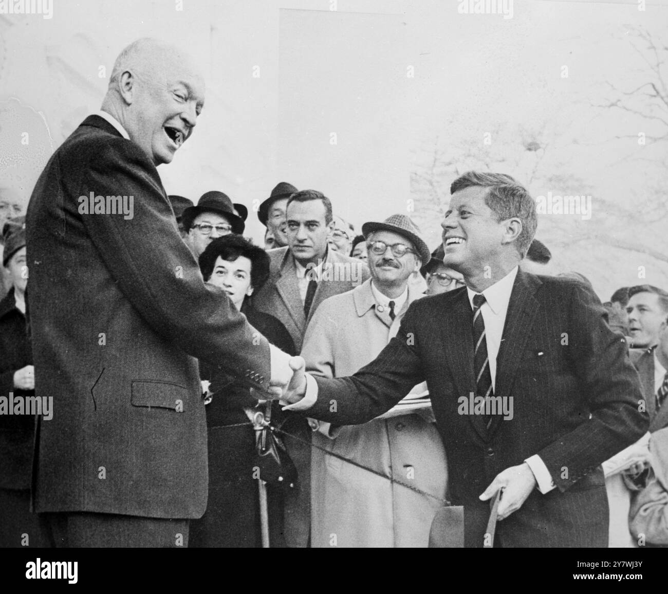 Washington U . S . A President Dwight D . Eisenhower and President ...