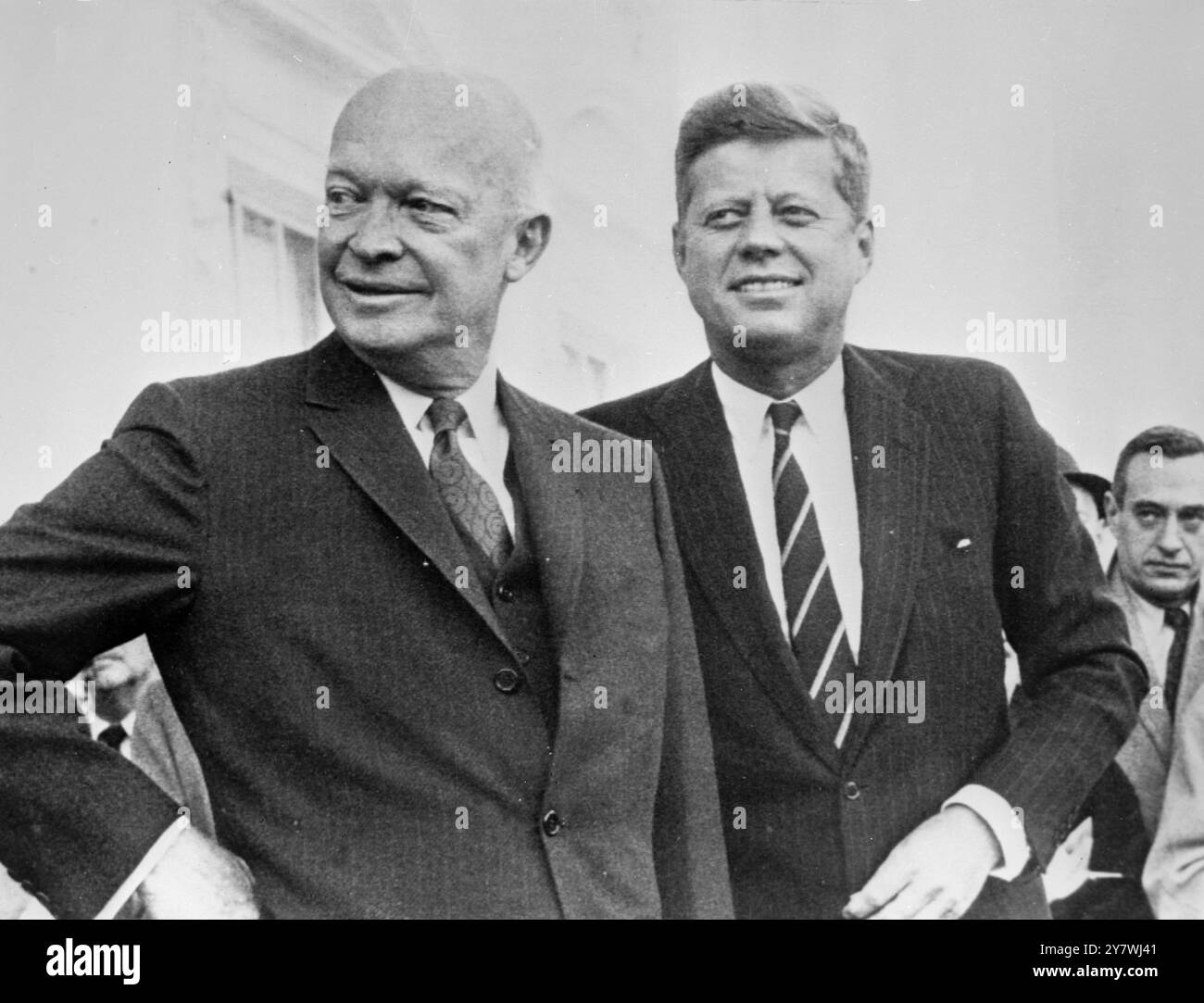Washington U . S . A President Dwight D . Eisenhower and President ...