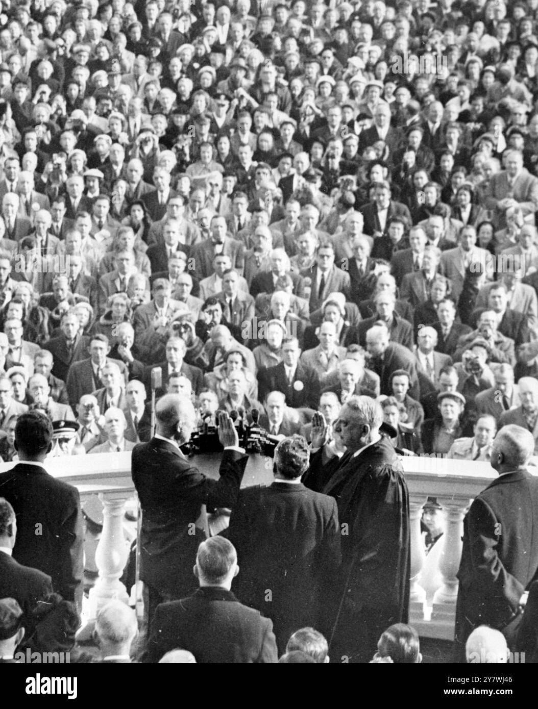 Washington D .C . President Dwight D . Eisenhower Inauguration ...