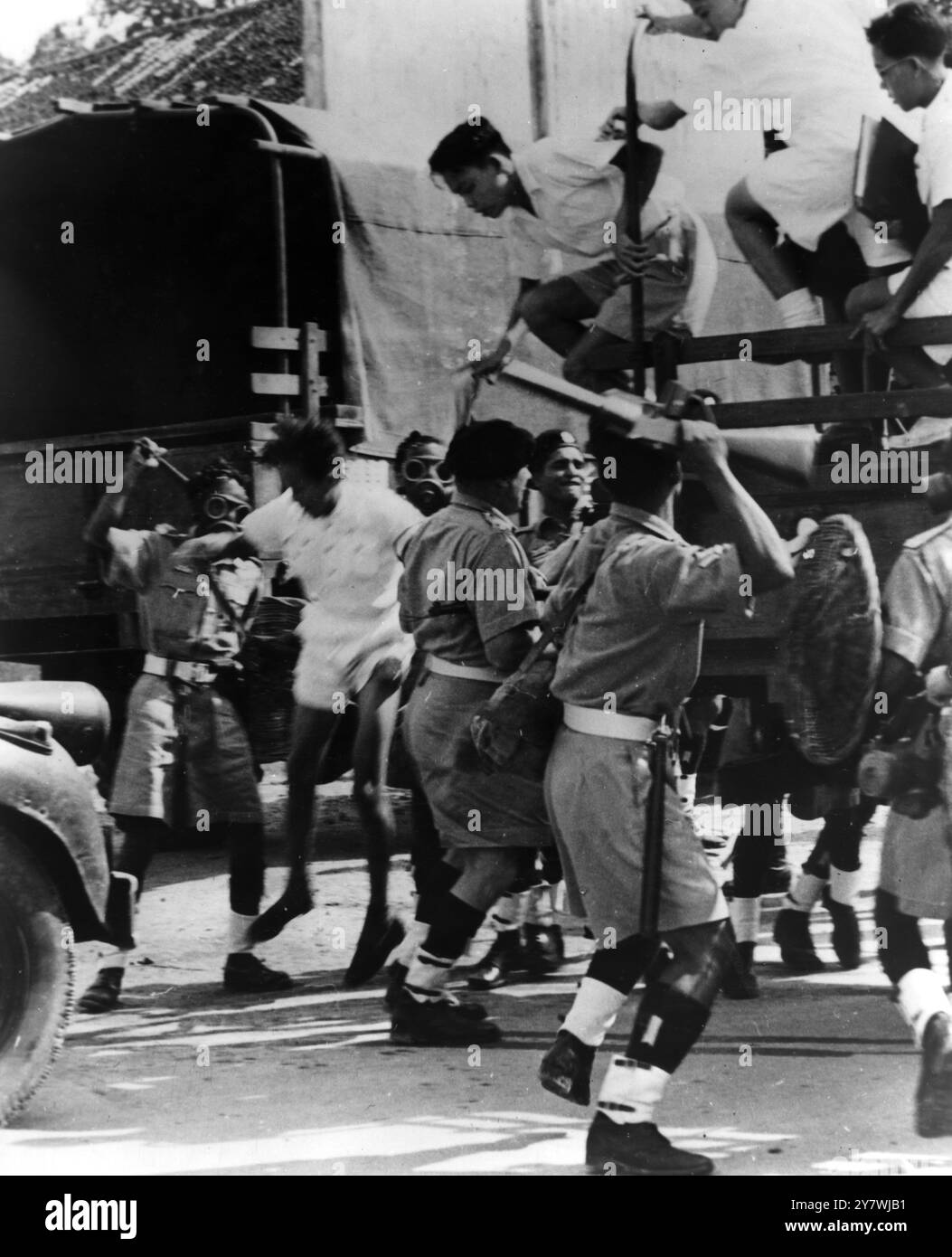 Hock lee bus riot hi-res stock photography and images - Alamy