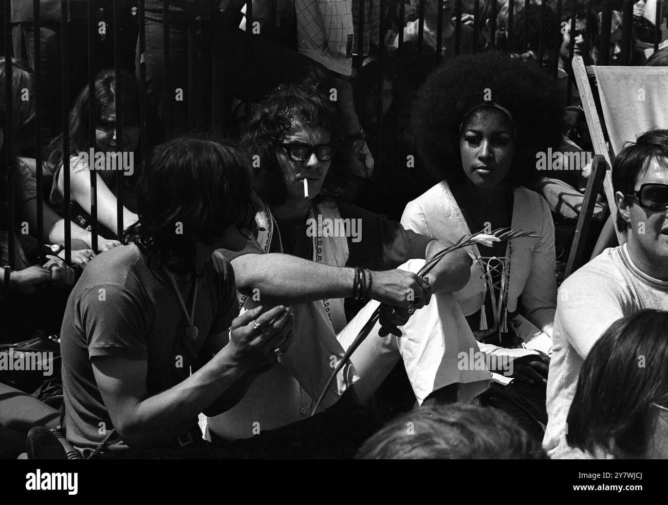 Marsha hunt 1969 Black and White Stock Photos & Images - Alamy