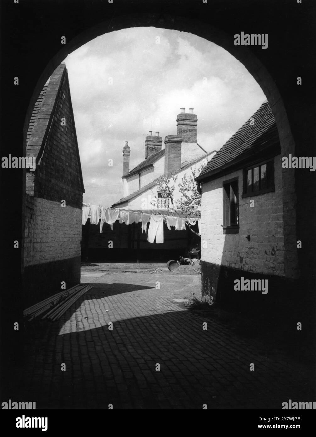 A nice sunny wash day where the clothes won't take long to dry Stock ...