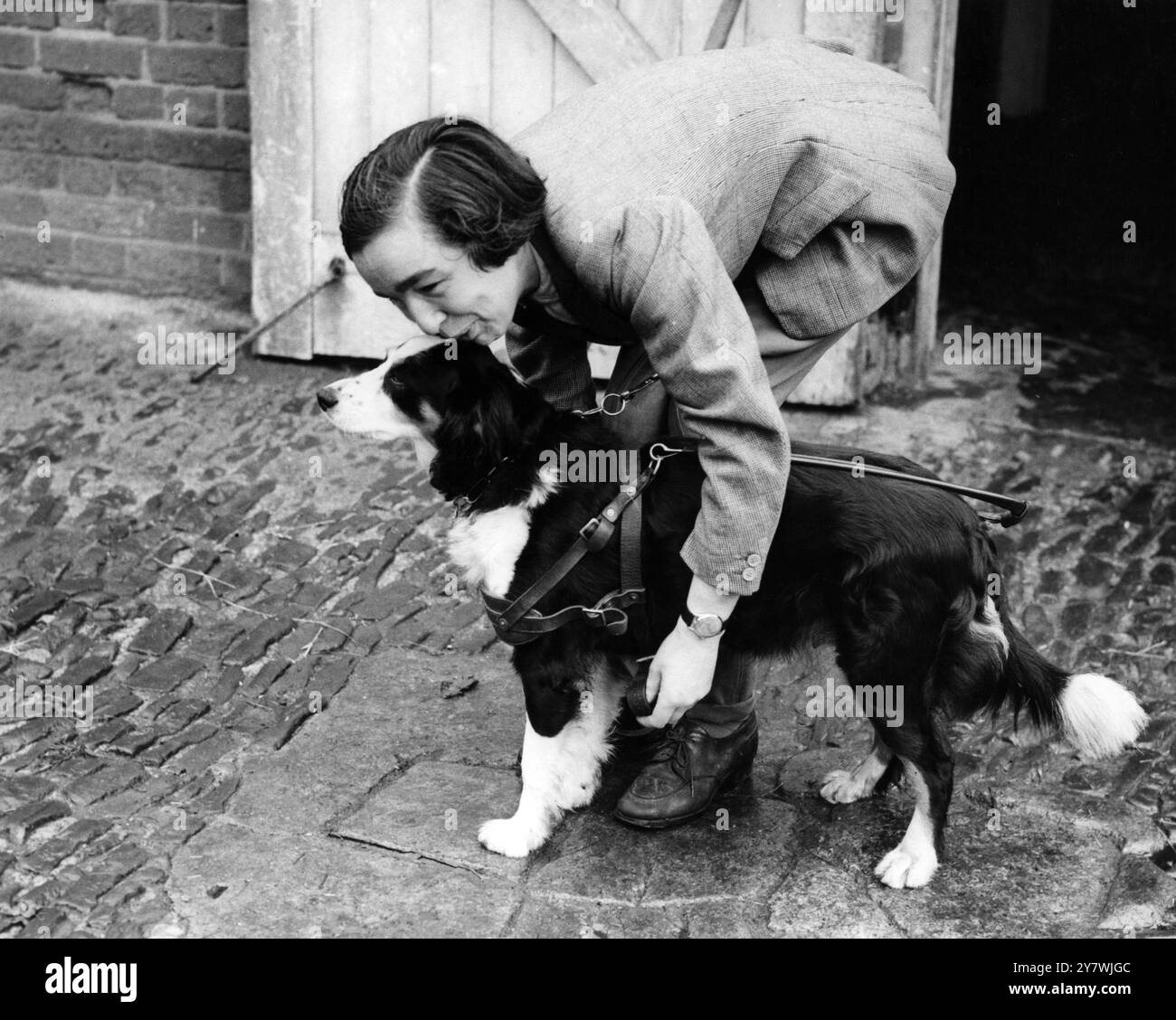 Miss Georgina Bright , who has been blind from birth , makes the weekly ...