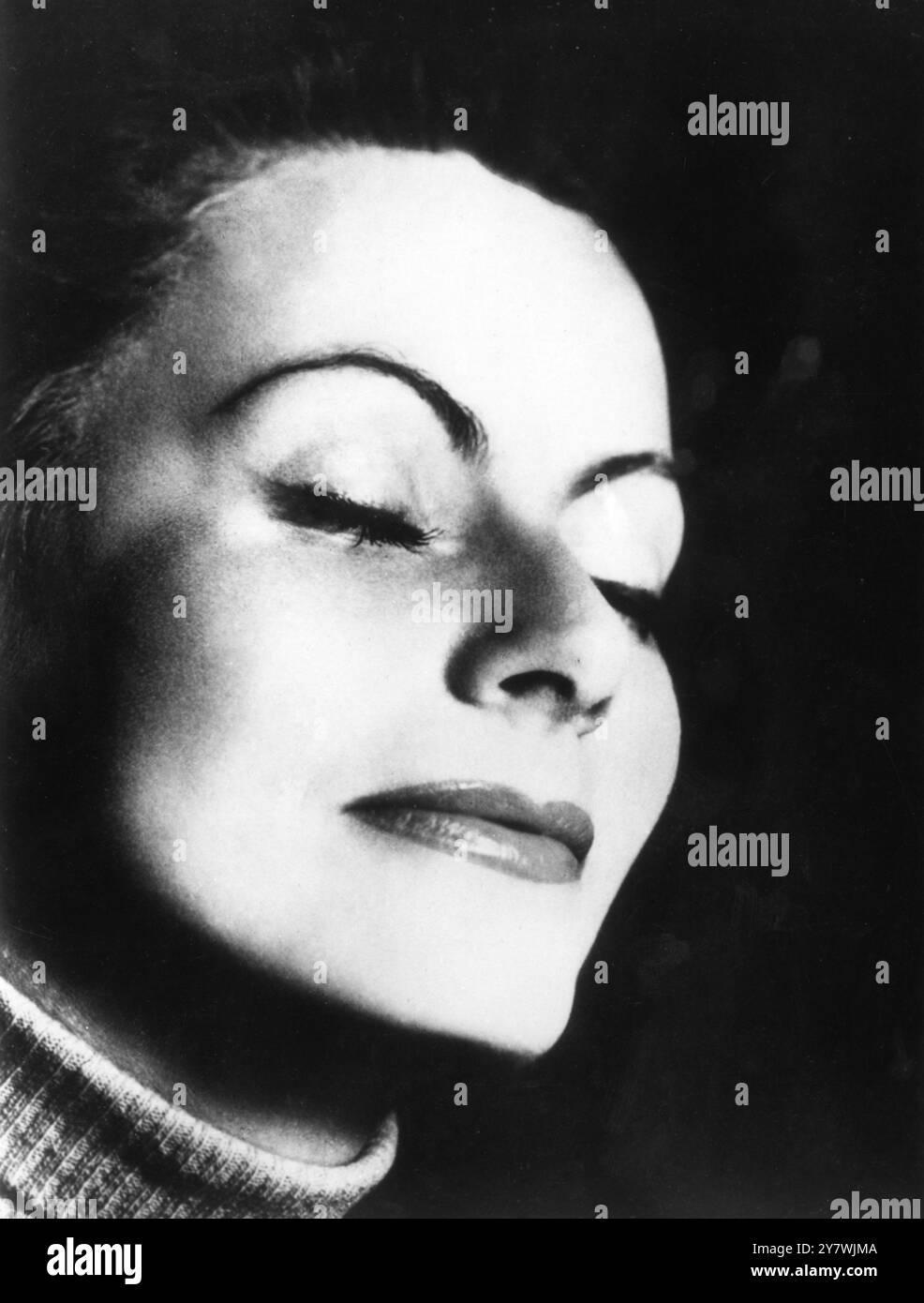 Portrait of Greta Garbo Stock Photo - Alamy