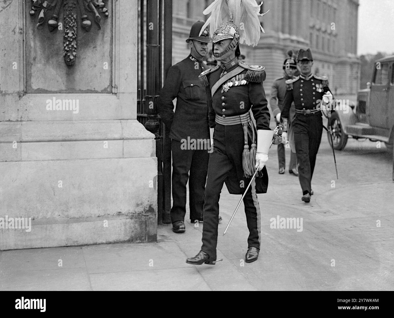 Colonel Fergusion attends an Investiture at Buckingham Palace . 1932 ...