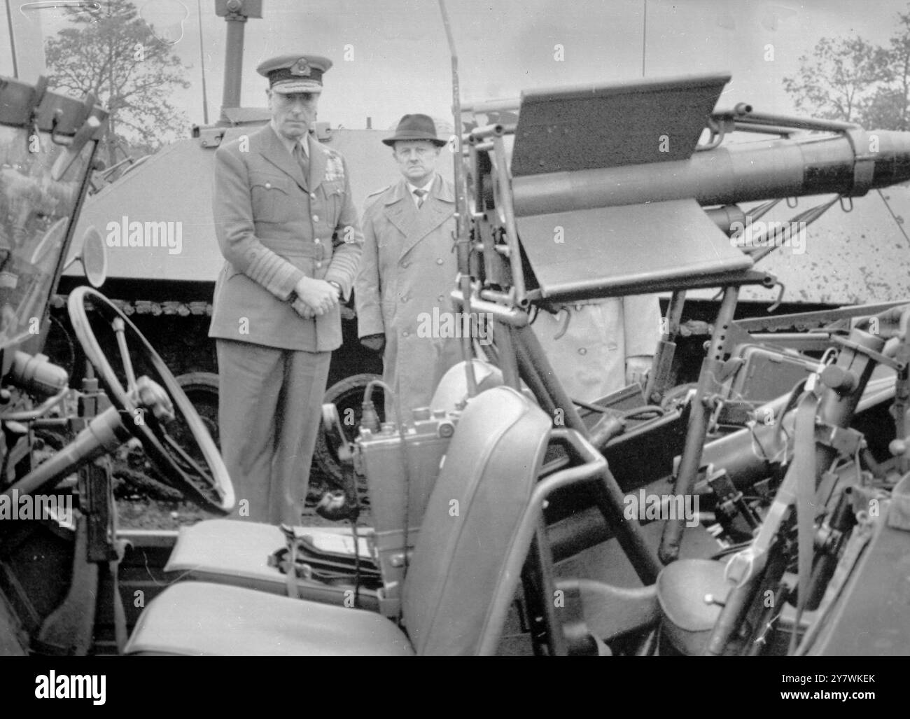 Admiral Lord Mountbatten , Chief of the British Defence Staff , looks ...