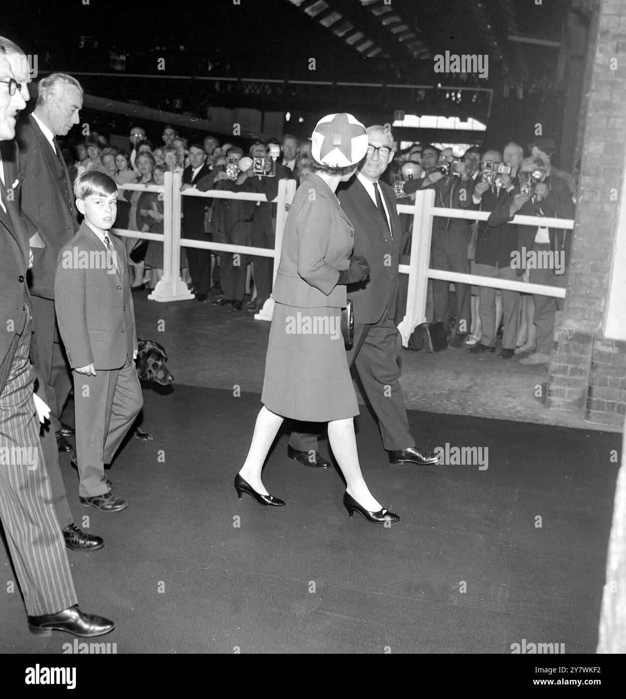 Big day for Prince Andrew, eight year old son of Queen Elizabeth and ...