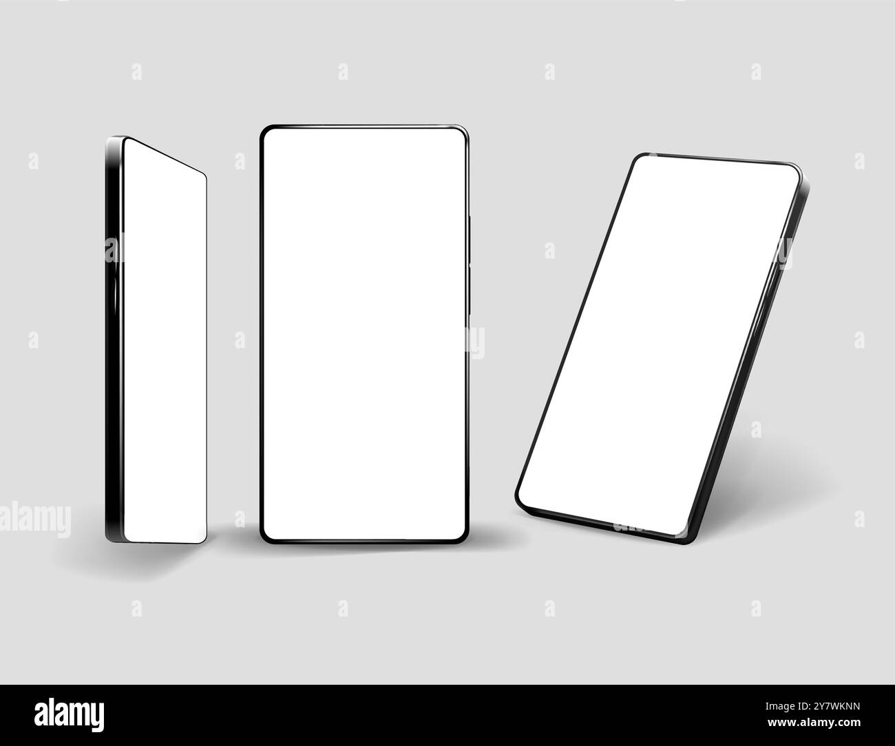 Smartphone UI app. Phone screens for shop application. Mobile interface ...